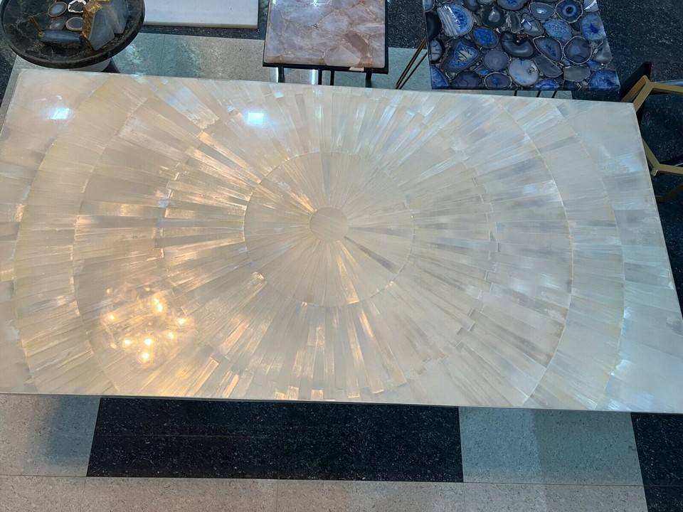 Selenite Panels / Wall Panels Made In Luxury Selenite Gem stone Home ...