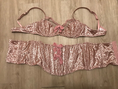 Victoria Secret Pink Bra With Corset Limited Addition Superb Quality | eBay
