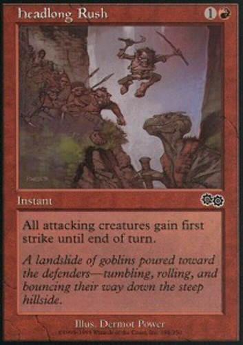 Headlong Rush Urza's Saga - MTG | eBay