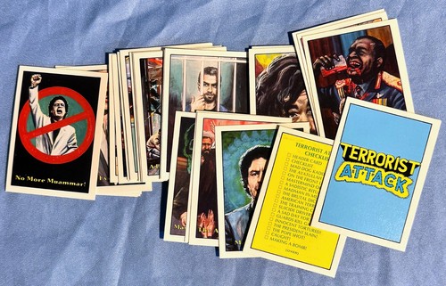 1987 TERRORIST ATTACK CARD SET (35 CARDS) | eBay