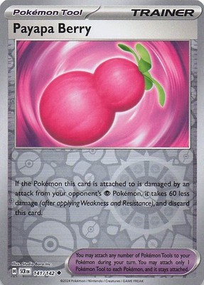 Payapa Berry 141/142 Reverse Holo SV07: Stellar Crown NM | eBay