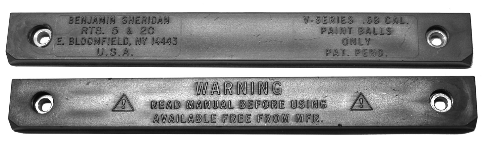 Sheridan VM68 - PMI 3 Paintball Gun Plastic Side Plate Set | eBay