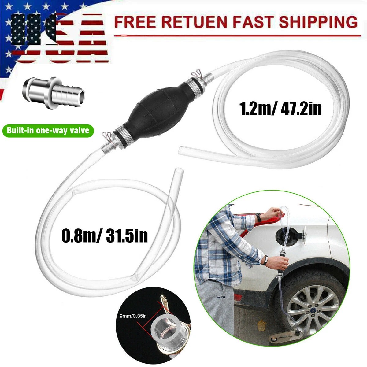 Siphon With A Built In Pump