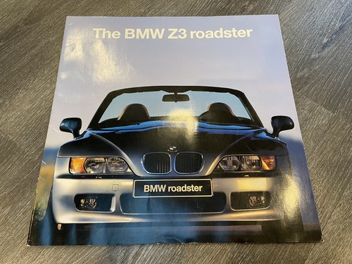 Genuine BMW Z3 New Sales Brochure Manual Colour Fold Out 007 Showroom ...
