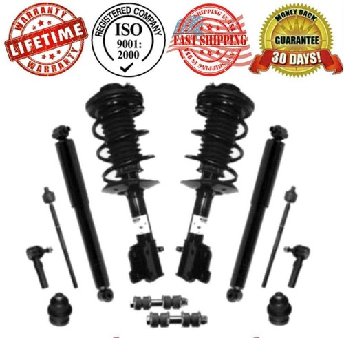 PT Cruiser 01-05 Front Struts Rear Shocks Ball Joints Sway Bars & Tie ...