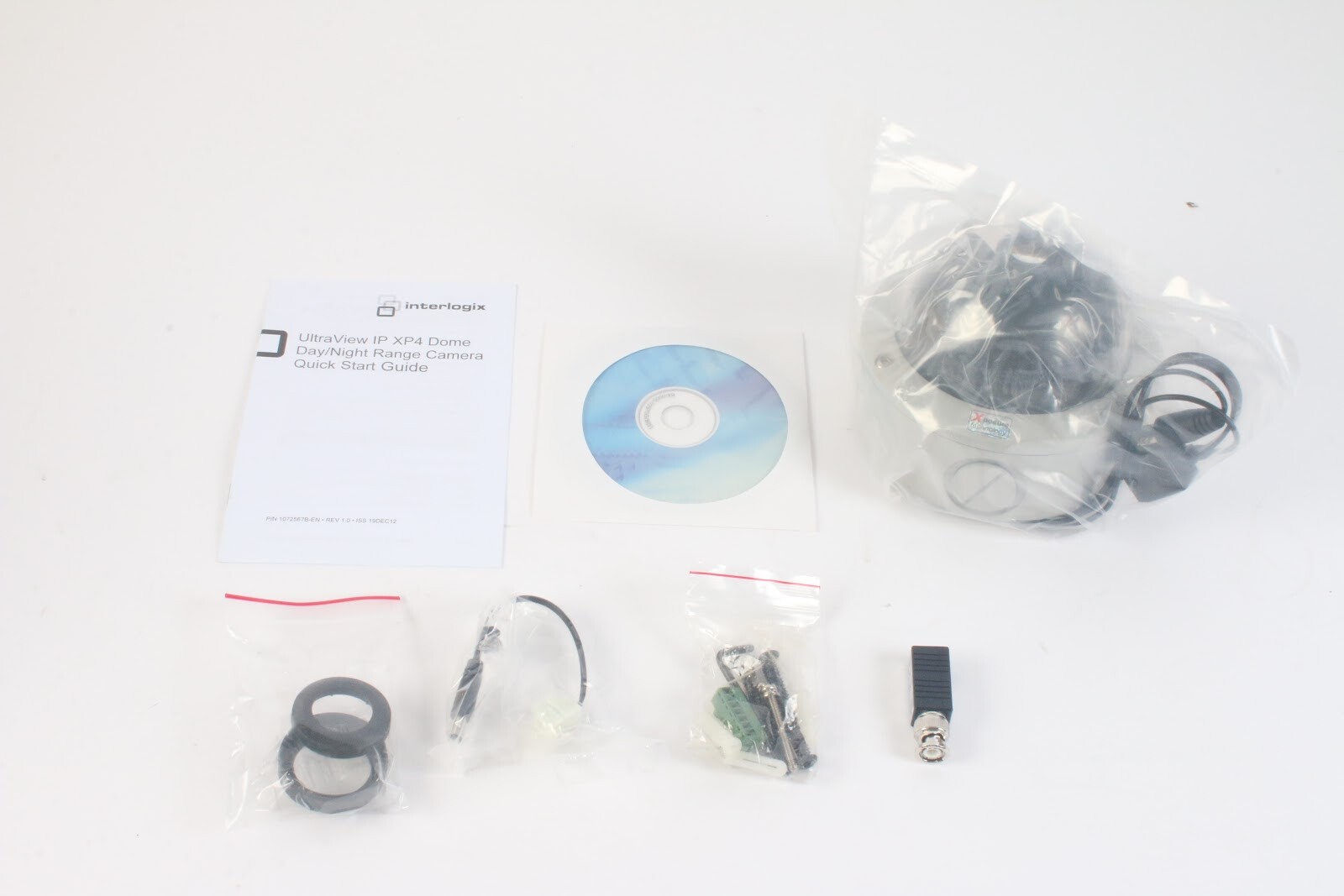 Interlogix UVD-IP-XP4DNR-VA9 IP Day/Night Rugged Dome Camera - New Open ...