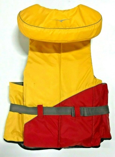 OCEANMATE LEVEL 100 PFD1 LIFE JACKET FLOTATION VEST * XXL * YELLOW ...