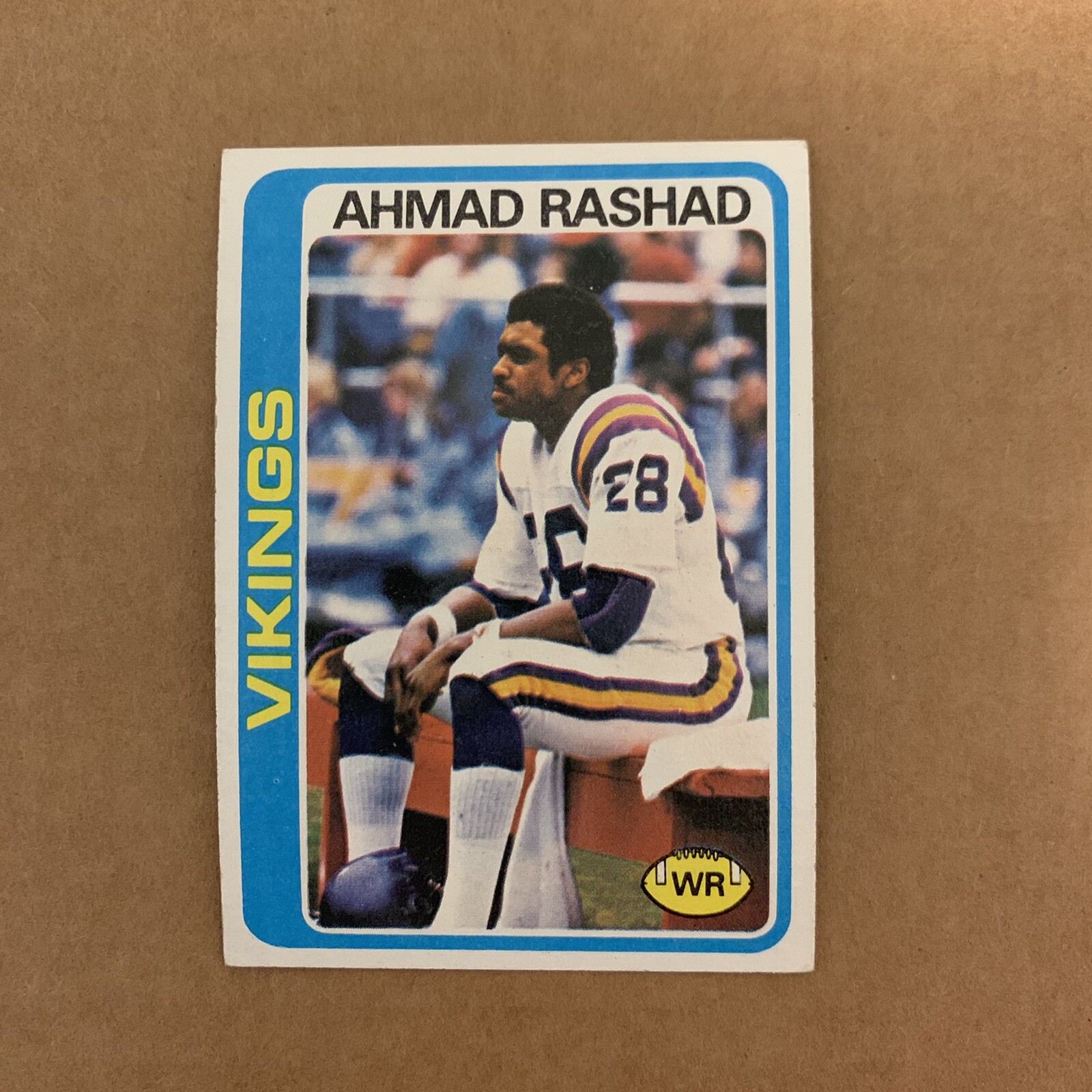 1978 Topps Ahmad Rashad # 125 Minnesota Vikings Football Card NFL | eBay