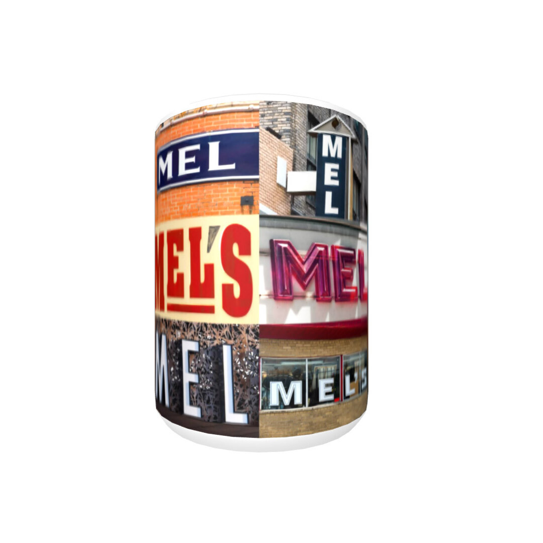 MEL Coffee Mug / Cup featuring the name in actual sign photos | eBay