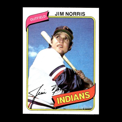 Jim Norris 1980 Topps Cleveland Indians #333 Great Condition! 56 | eBay