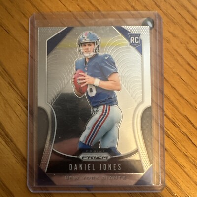 2019 Panini Prizm Daniel Jones Rookie RC #302 New York Giants Rookie | eBay