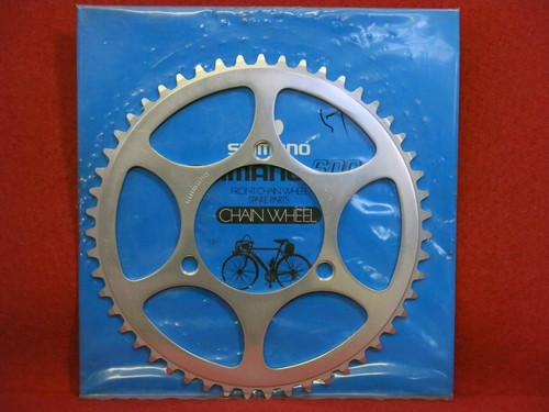 Shimano 600 Chainring 51T 94mm BCD 3-Bolt Thin Vintage Old Stock | eBay