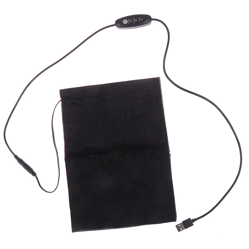Portable USB Electric Heating Pad Vest Jacket Clothing Heated Pads ...