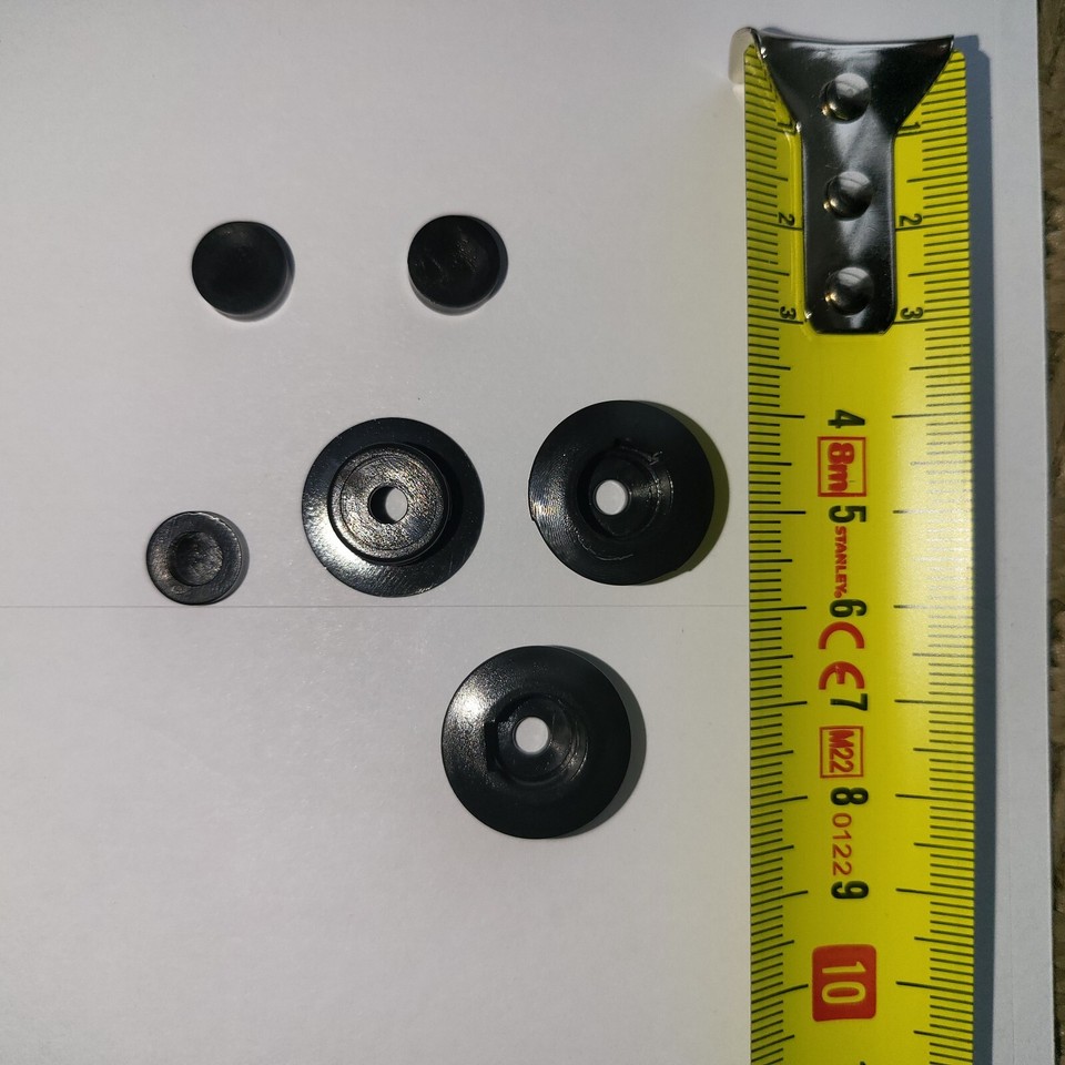 3 x Swift Burstner motorhome caravan wheelarch screwcap screw cap ...