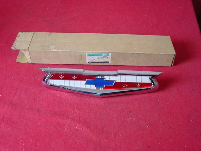 Vintage Original 1955 Chevrolet Trunk Emblem 3709914 for sale online | eBay