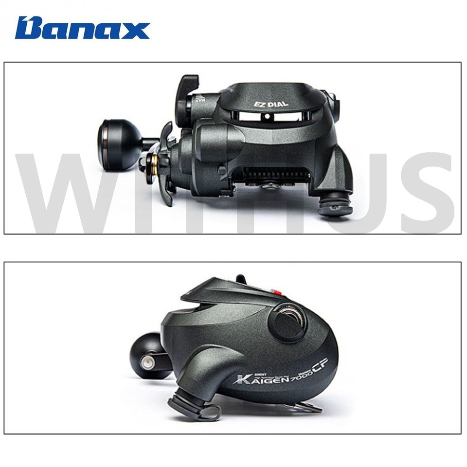Banax Kaigen 7000CP GHOST Electric Reel Big Game Jigging Fishing Dial ...