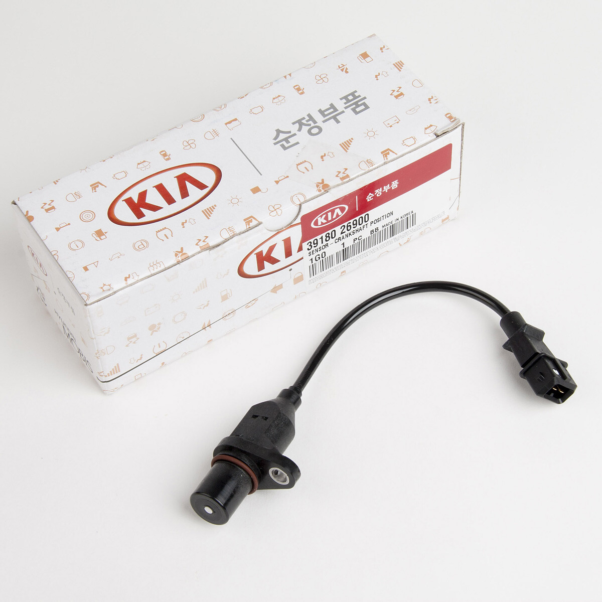 Genuine OEM Hyundai Kia Crankshaft Position Sensor 39180-26900 ...