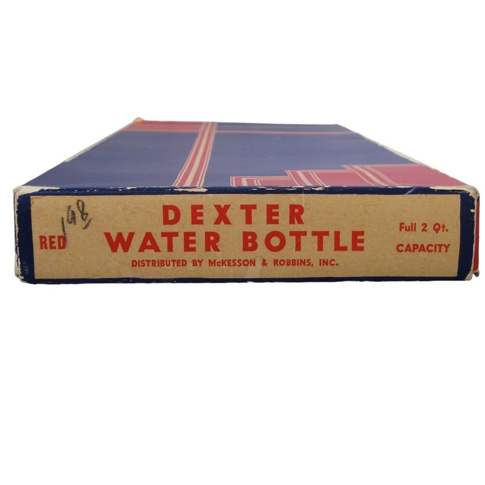 Vtg Dexter Water Bottle With Faultless Combination Fountain Syringe ...