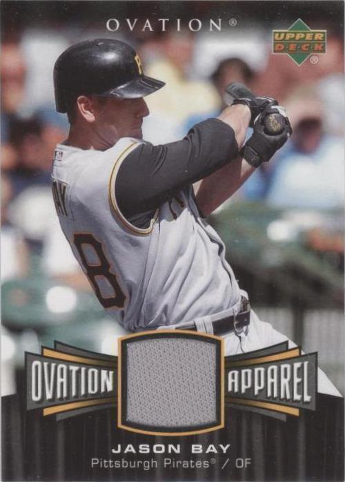 2006 Upper Deck Ovation - Ovation Apparel Jason Bay #OA-BA (MEM) for sale online | eBay