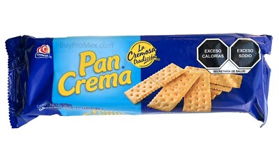 7-Pk Gamesa Pan Crema Galleta Mexican Cream Crackers 106g/3.73oz | eBay