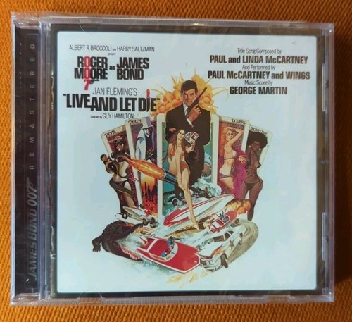 JAMES BOND 007 Remastered Live And Let Die Soundtrack / Movie CD | eBay