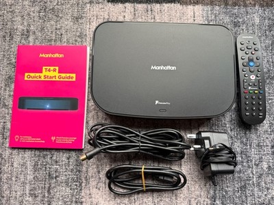 Manhattan T4-R 500GB Freeview Play 4K TV Recorder - Excellent Condition ...