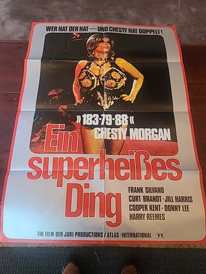 DOUBLE AGENT 73 German Movie poster CHESTY MORGAN SEXPLOITATION | eBay