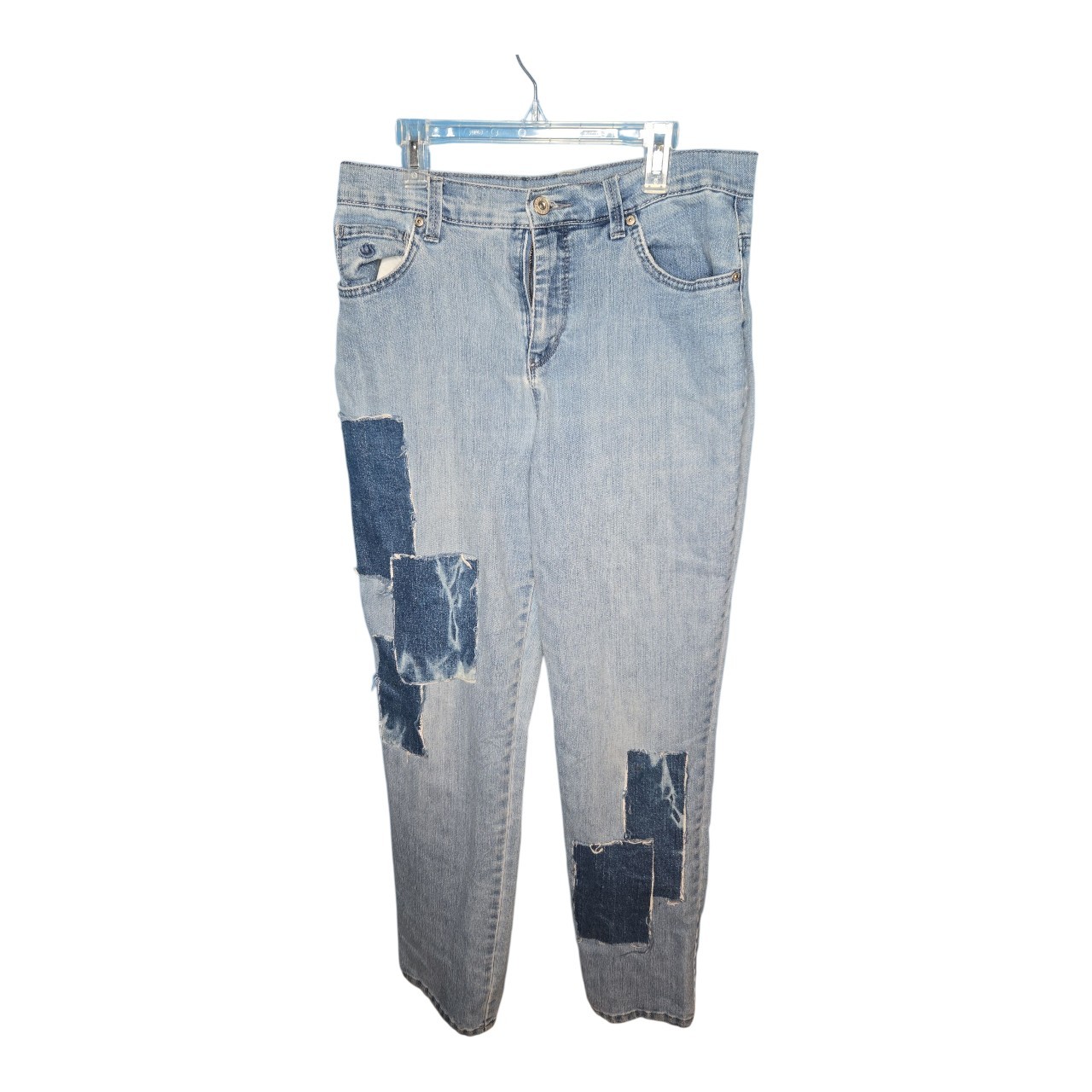 Vintage Gloria Vanderbilt Upcycled Patchwork Jeans - Gem