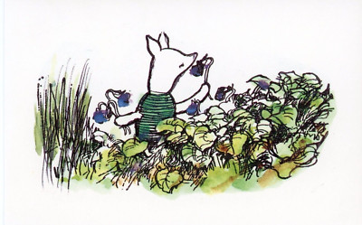 Piglet from Winnie-the-Pooh by A.A. Milne (1882-1956) -POSTCARD | eBay