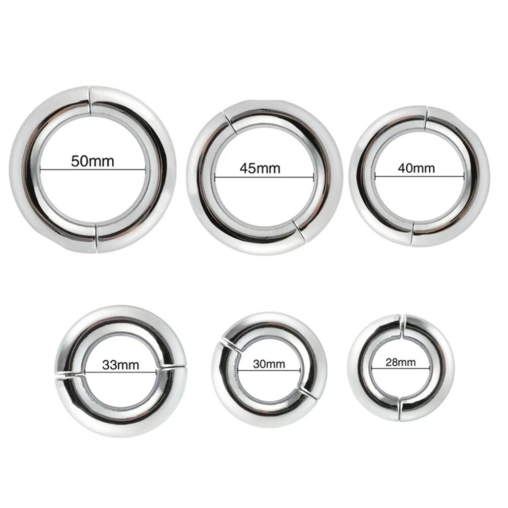 Penis Ring Hoden Cock Ring Massiv Bondage Eierring BDSM Sex Spielzeug Edelstahl | eBay.de