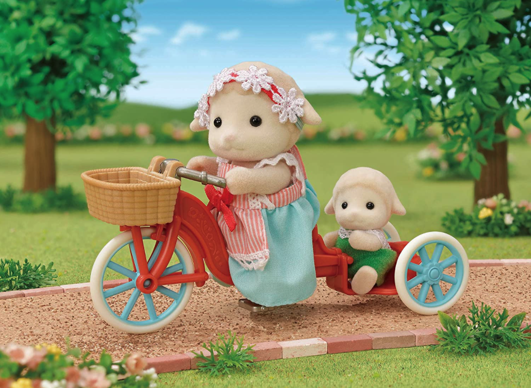 Sylvanian Families Ponpon! Popcorn Cycle Mi-90 Calico Critters Epoch ...