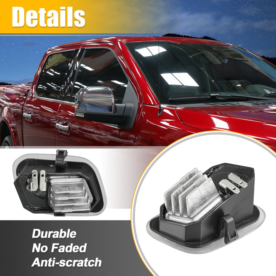 TWO Side Puddle Light Custom for Ford F-150 F-250 F-350 Super Duty ...