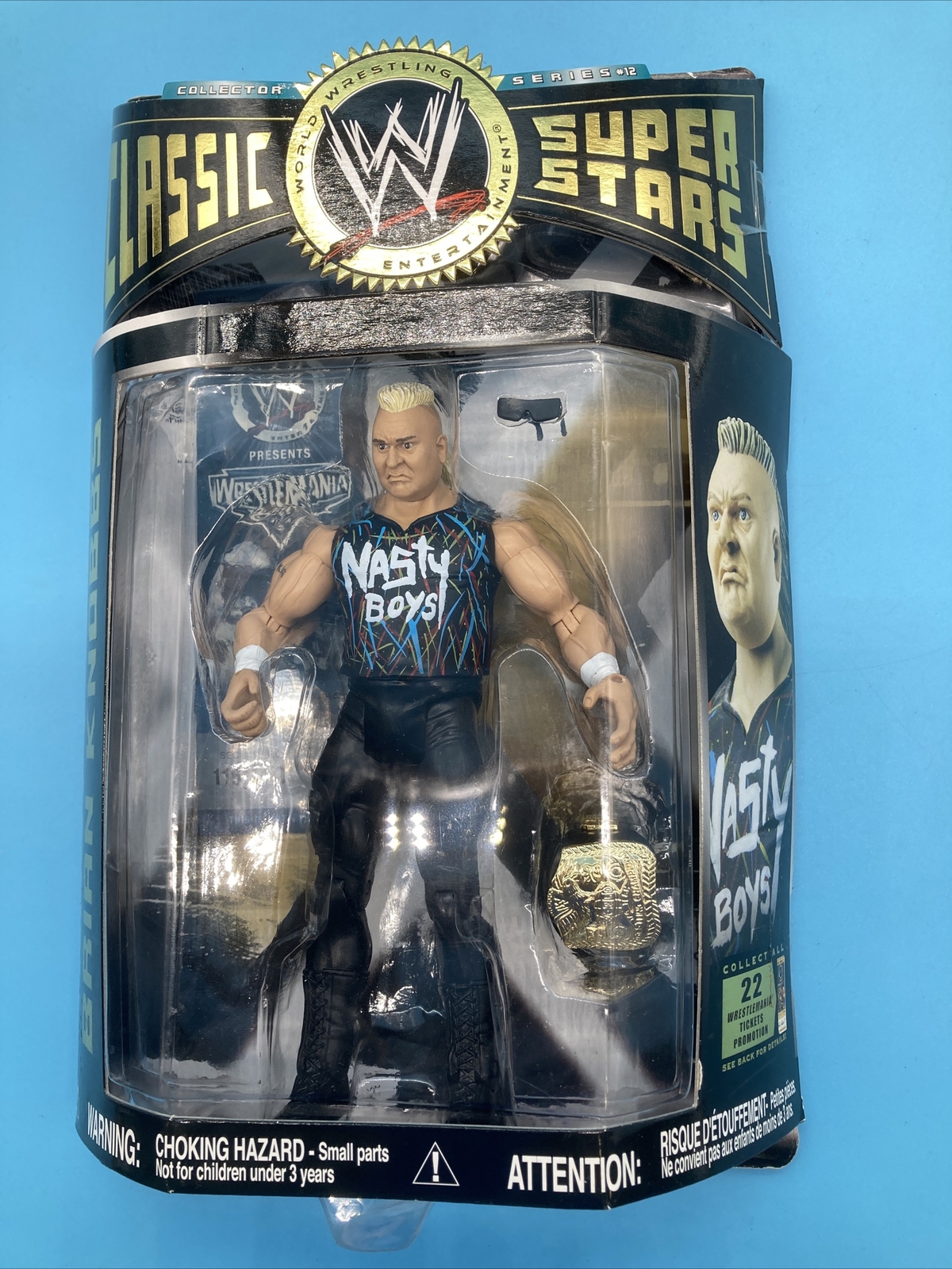 Classic WWF Superstars Nasty Boy Brian Knobbs Figure New | eBay