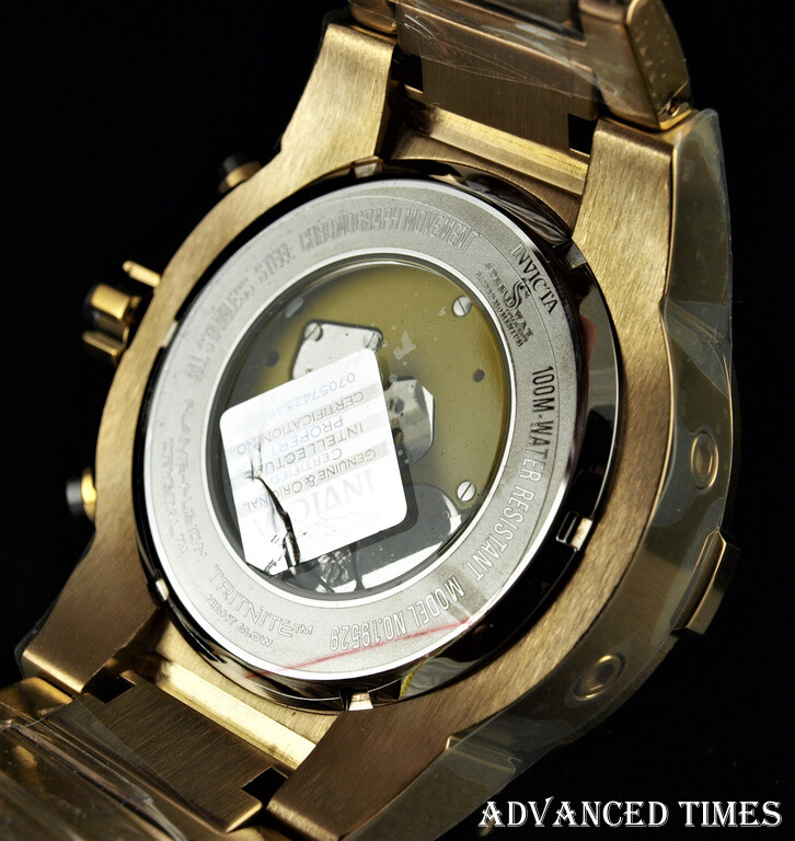 Invicta 51mm Speedway XL Viper Swiss Z60 Chrono Mov't CHAMPAGNE Dial ...