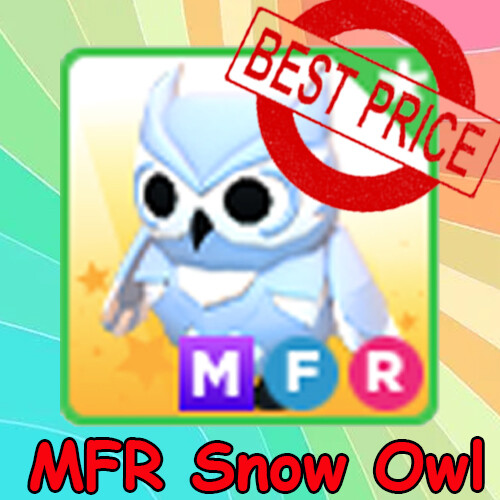 SUPER HOT! Mega Neon Legendary Pet- MFR Turtle/ MFR Snow Owl/ MFR ...