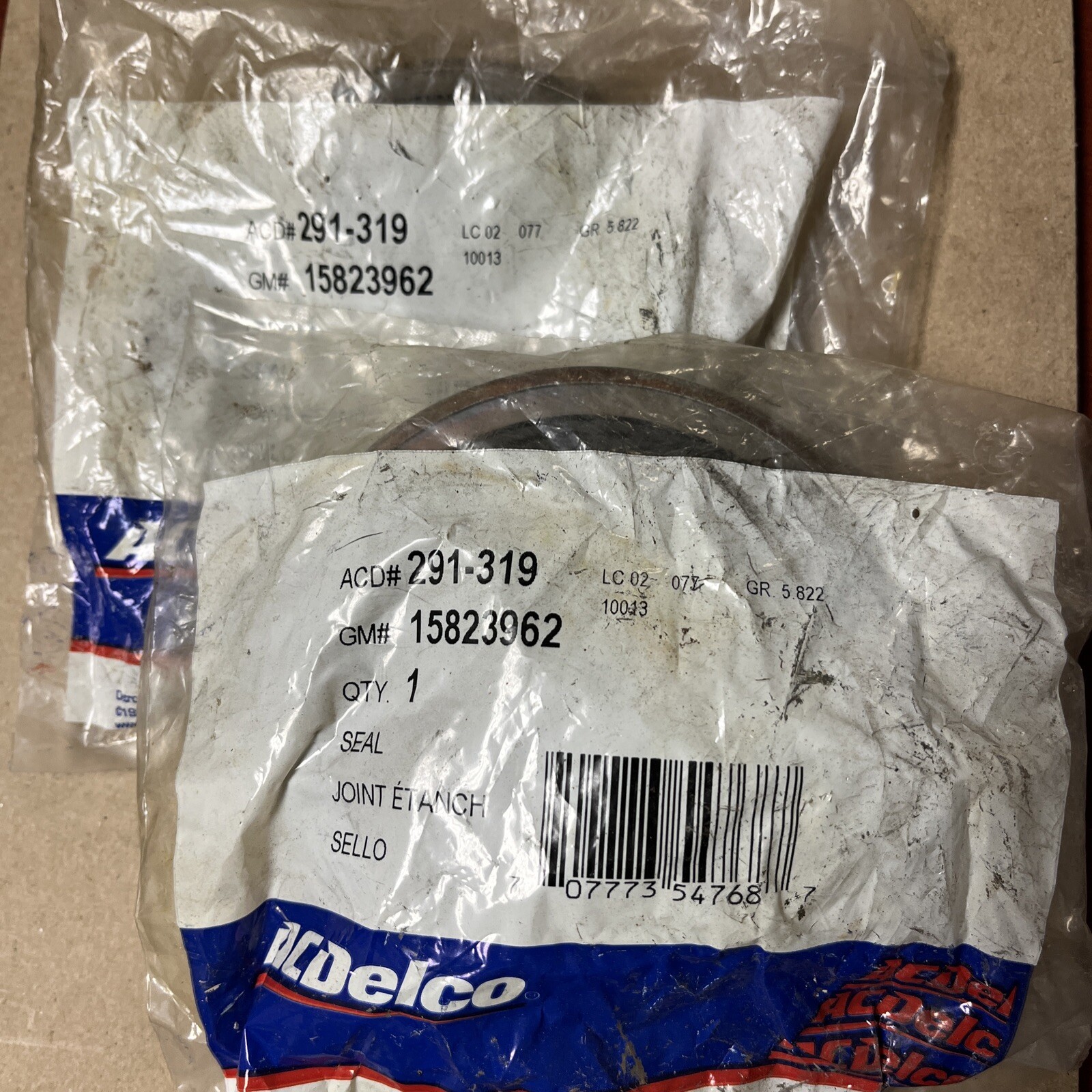 Lot of 2 - 15823962 GM REAR AXLE SEAL AC Delco OEM (13) | eBay