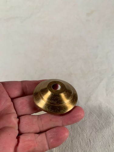 Vintage 2&3/16in Brass Heat Cap-Spacer for Electric Table Lamp Shade | eBay