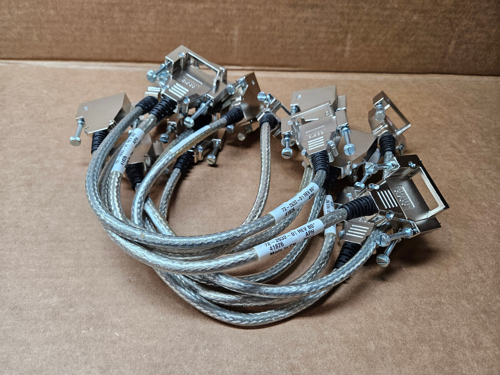 LOT OF 8 Cisco 72-2632-01 WS-C3750G/3750X50 CAB-Stacking Cables-50CM ...