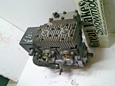1976 Rupp Nitro 440 Snowmobile Engine Motor Only 280mi Needs Pistons 50 ...