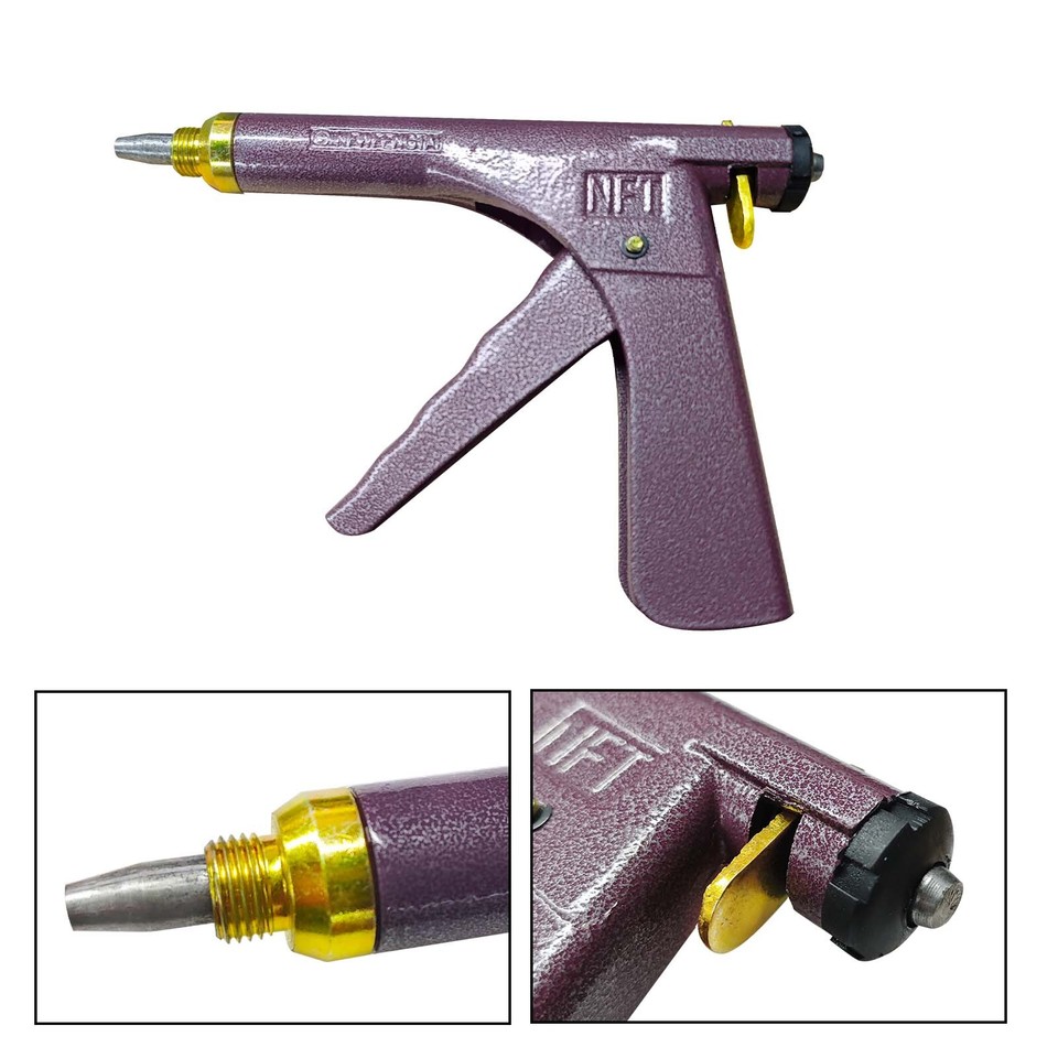 Tubeless Tire Gun Puncture Repair Kit Tire Patch Tool with Mushroom ...