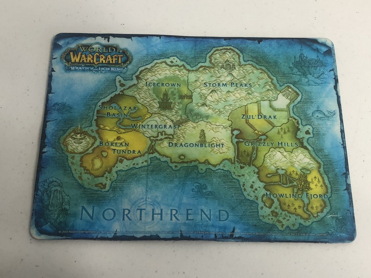 Northrend Map