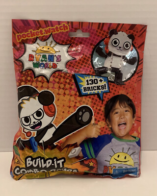 Ryan's World Build It Combo Panda, 130+ Bricks - New | eBay