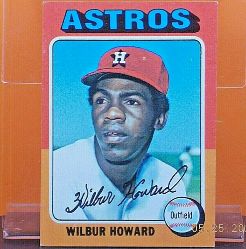 1975 TOPPS Baseball Card # 563 *** WILBUR HOWARD *** Houston Astros ...