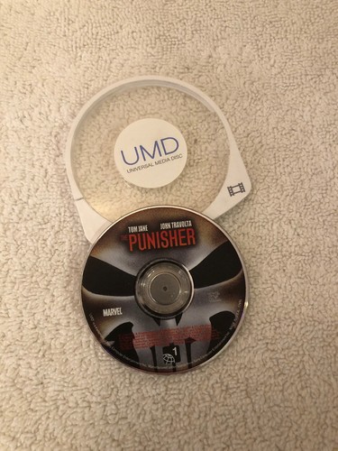The Punisher PSP UMD Only Video Movie Universal Media Disc Marvel ...