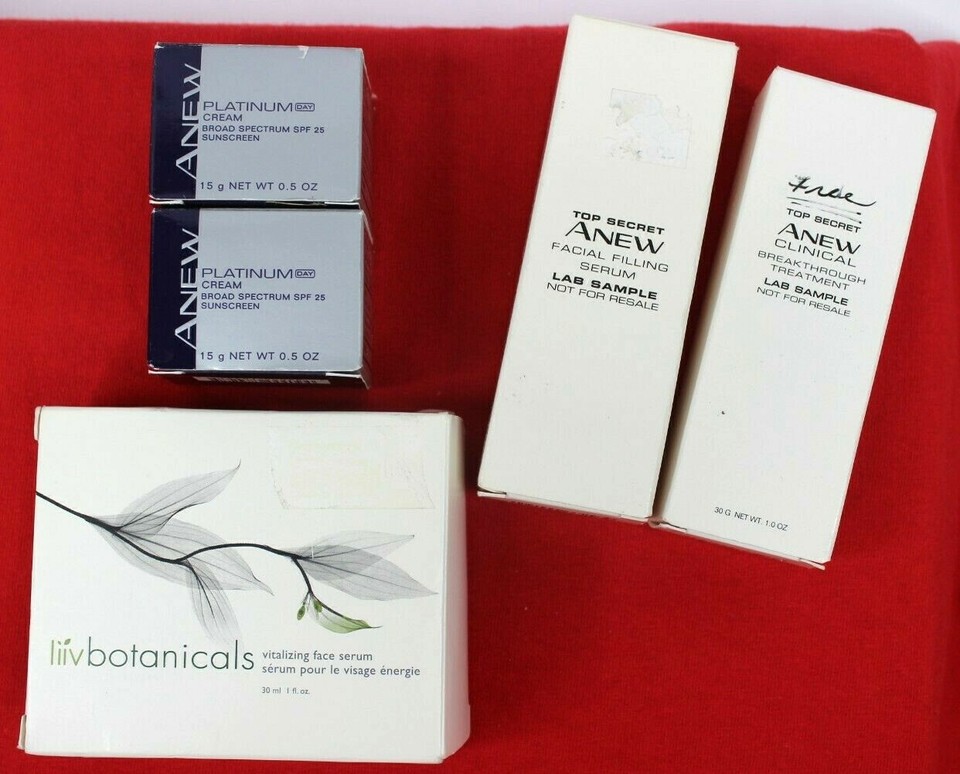 Lot Avon & Avon Anew Products & Samples - See Description - No Returns ...