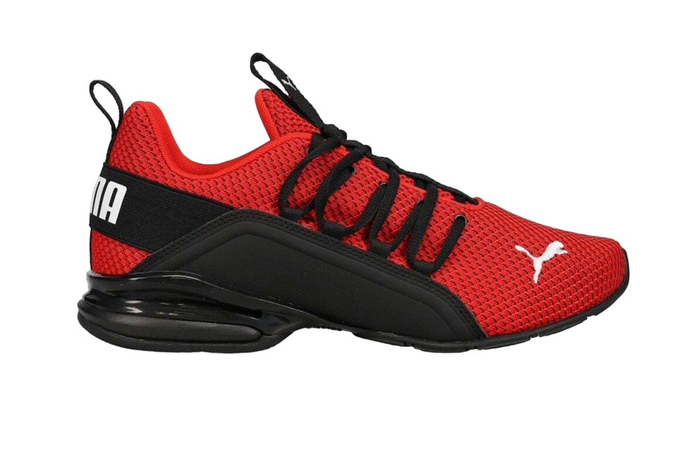 PUMA MENS RED RUNNING SHOE AXELION TWO-TONE 377190 01 | eBay