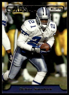 1999 Playoff Absolute EXP Deion Sanders Dallas Cowboys #84 | eBay