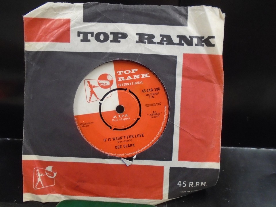 DEE CLARK " HEY KITTLE GIRL " Or. UK TOP RANK VG+ COND. IN Or.SL. | eBay UK