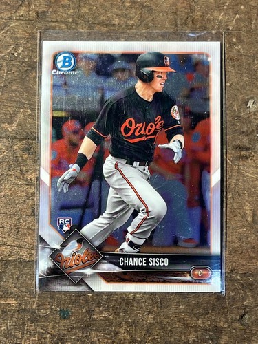 2018 Bowman Chrome #77 Chance Sisco | eBay