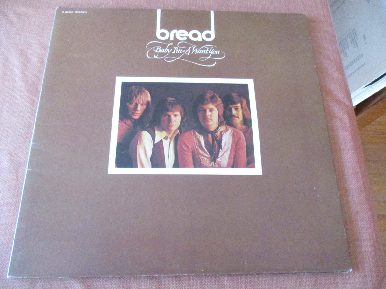 BREAD-Baby I'm A Want You-Elektra LP/Strong VG to VG+/fully play tested ...